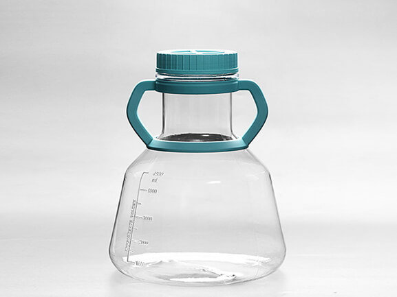 5L Polycarbonate Erlenmeyer Shaker Flask_Xinfuda