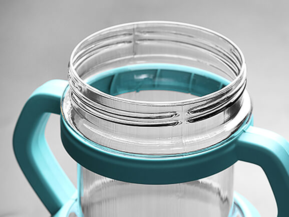 5L Polycarbonate Erlenmeyer Shaker Flask_Xinfuda